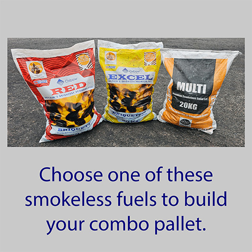 The Combo Pallet | Best Smokeless Fuel, Kiln Dried Logs & Kindling ...